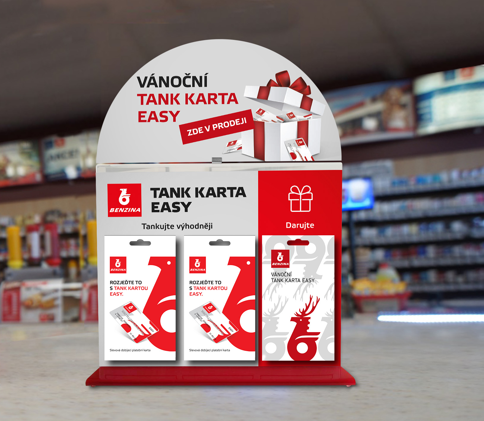 Benzina nabízí vánoční edici Tank karty EASY - Petrol.cz