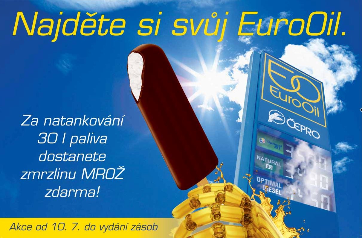 EuroOil bude v létě chladit řidiče s Mrožem - Petrol.cz